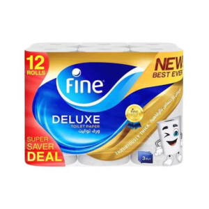 Fine Toilet Paper 12 Rolls - Motherland