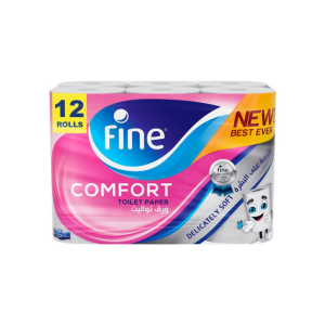 Fine Toilet Paper 12 Rolls - Motherland
